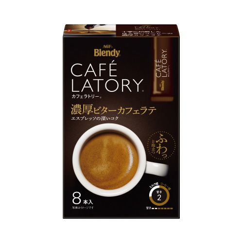 【楽天市場】味の素AGF ブレンディカフェラトリー濃厚ビターカフェラテ8本：カウモール