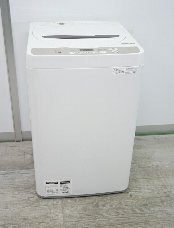 【楽天市場】シャープ製/2020年式/6kg/全自動洗濯機/ES-GE6D-T：激安学生リサイクルショップ