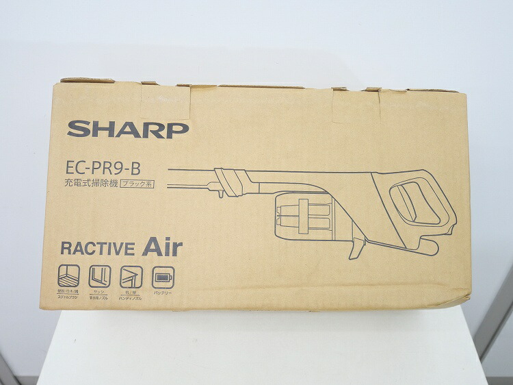 【楽天市場】【未使用品】シャープ製/2023年式/充電式スティッククリーナー/EC-PR9-B：激安学生リサイクルショップ