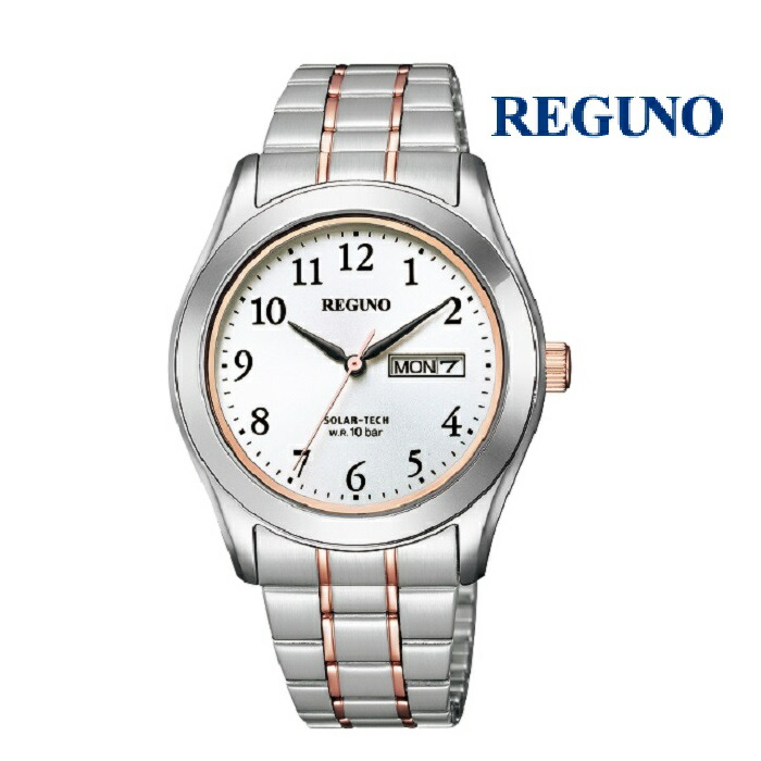 【楽天市場】CITIZEN シチズン レグノ REGUNO KM1-237-93 ソーラーテック メンズ 腕時計 ウォッチ 時計 コンビ色 ...