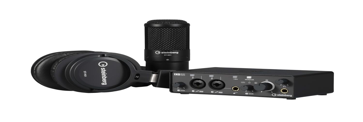 【楽天市場】スタインバーグ Steinberg USB2.0 オーディオインターフェイス 24bit/192kHz レコーディングパック ...