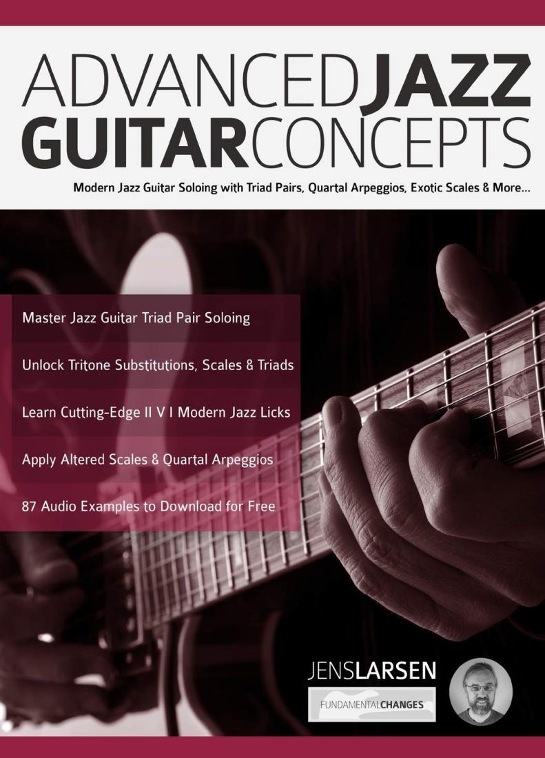 【楽天市場】Advanced Jazz Guitar Concepts: Modern Jazz Guitar Soloing with ...