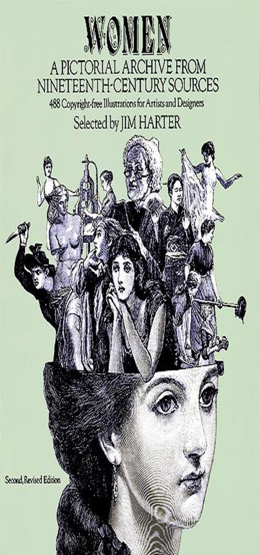 【楽天市場】Women: A Pictorial Archive from Nineteenth-Century Sources：川山商店 楽天市場店