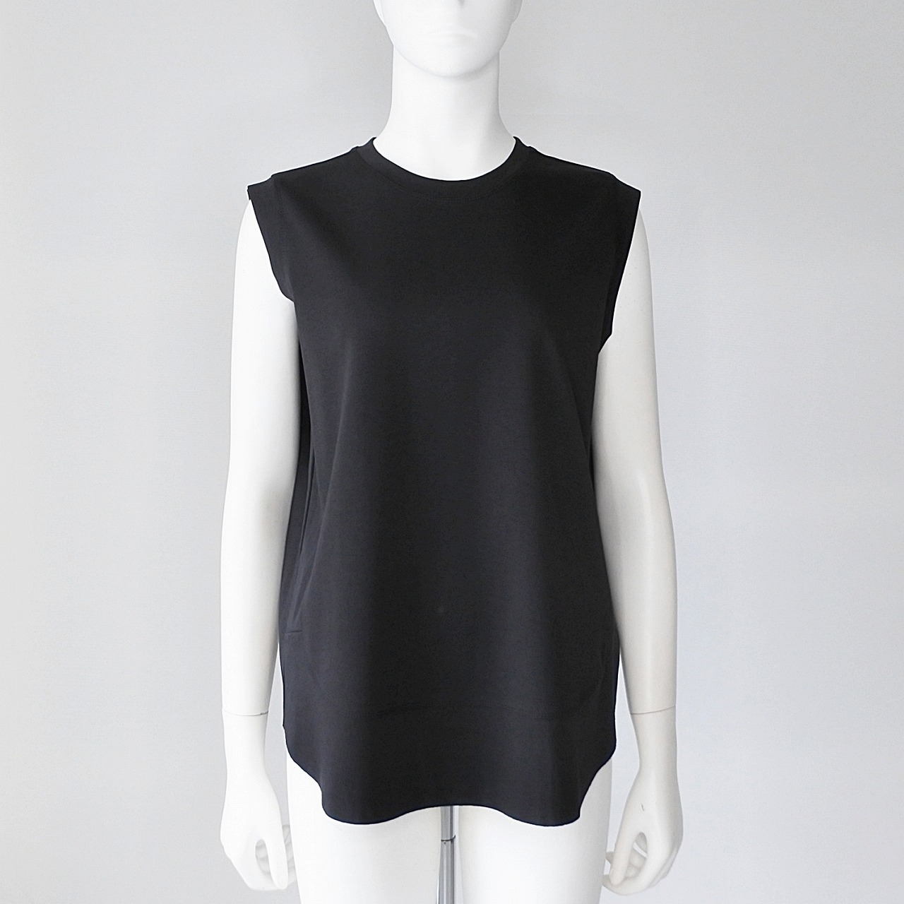 【楽天市場】【 Dignite Collier 】 ディニテコリエ 裾切り替え ノースリーブ Tシャツ カットソー 春夏秋 レディース ...