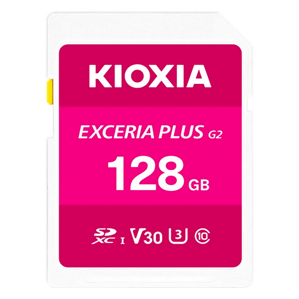 【楽天市場】SDカード 128GB SDXC KIOXIA キオクシア EXCERIA PLUS G2 Class10 UHS-I U3 V30 R:100MB/s W:65MB/s 海外 ...