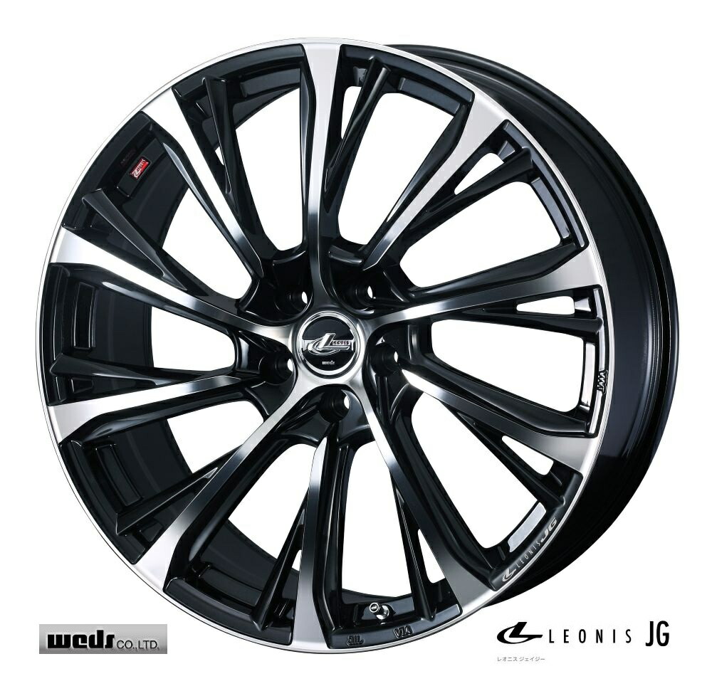 【楽天市場】【1本】Weds LEONIS JG レオニス・ジェイジー 19×6.5J +39 5/114.3 PBMC 品番： 42242 (ウェッズ 正規品 ) ※送料無料 (沖縄県その他 ...