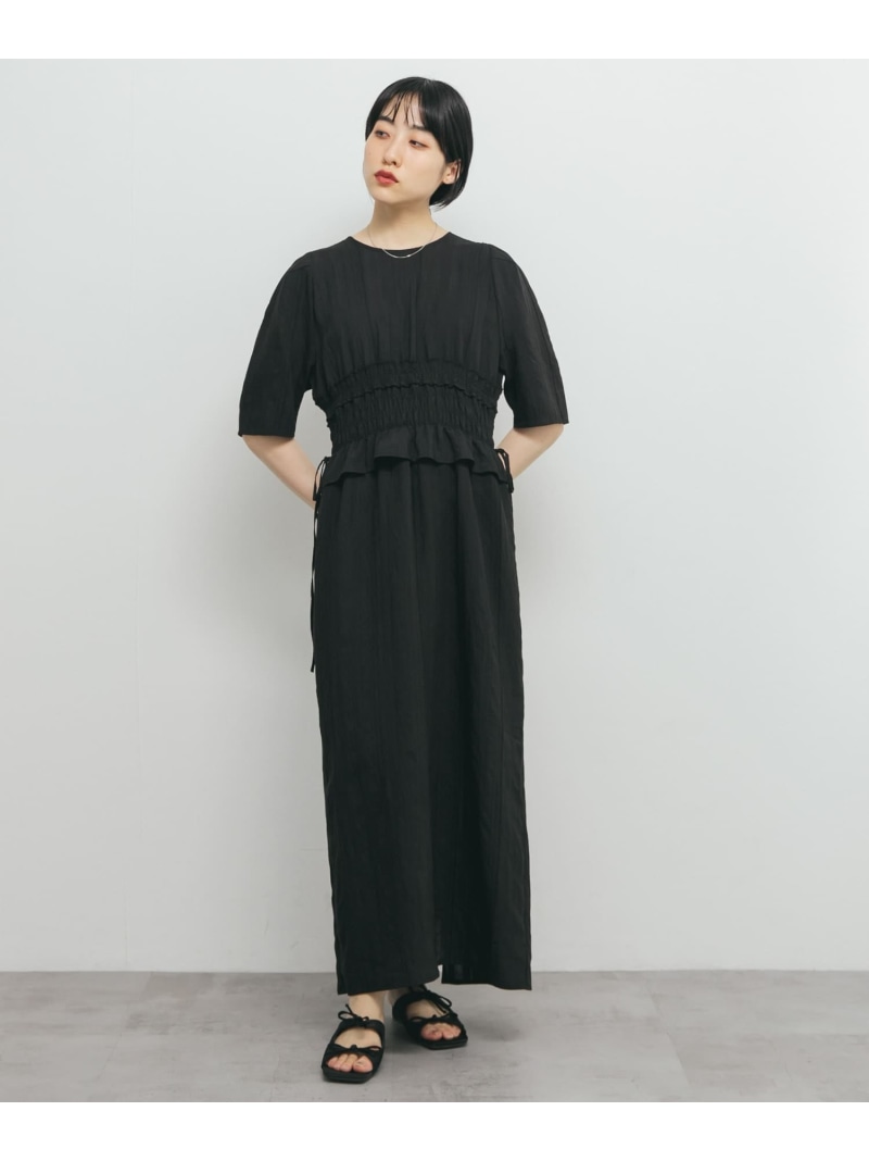 【楽天市場】【SALE／20%OFF】フリルシャーリングドッキングワンピース KBF ケービーエフ ワンピース・ドレス ワンピース グリーン ブラック【RBA_E】【送料無料】[Rakuten ...