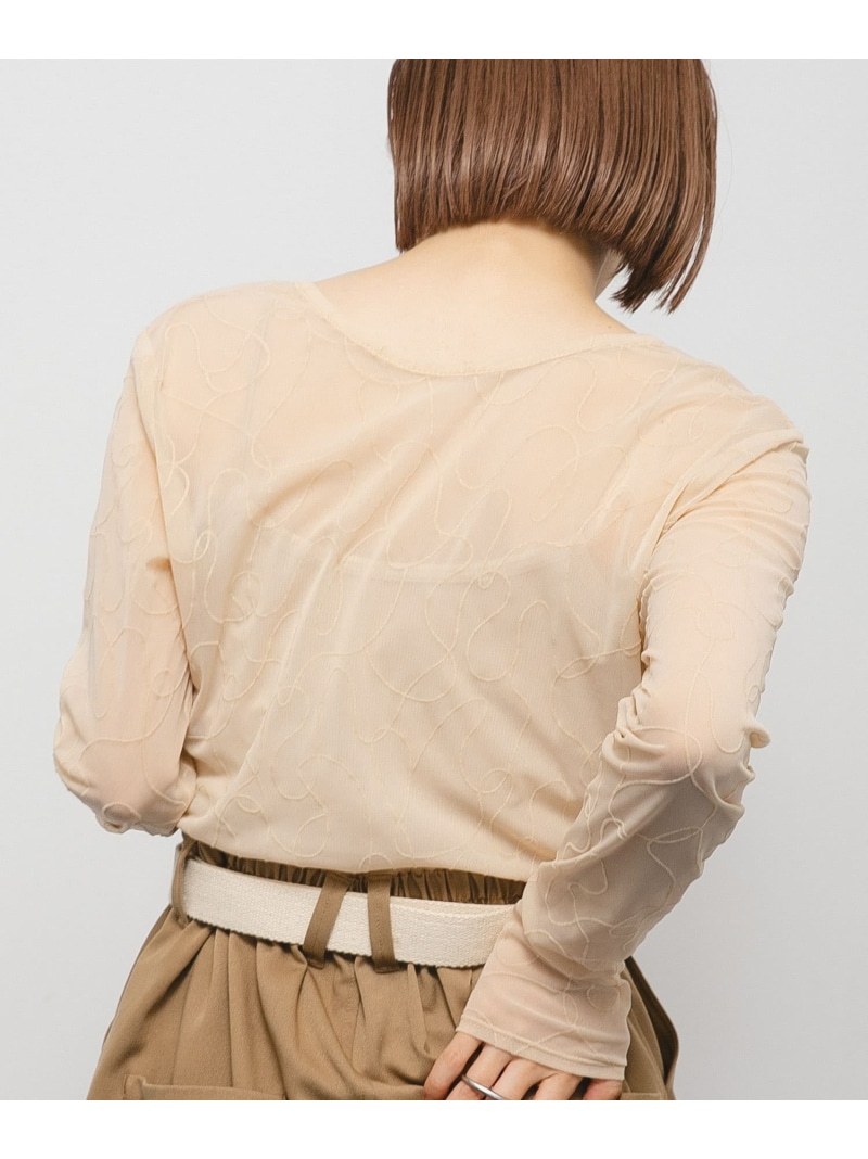 【楽天市場】フロッキーウェーブカットソー KBF ケービーエフ トップス カットソー・Tシャツ グレー ブラック ベージュ【送料無料】[Rakuten Fashion]：KBF／ケービーエフ