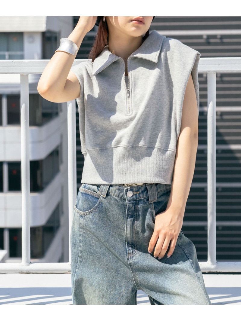 【楽天市場】【予約】ショルダータックZIPスウェット KBF ケービーエフ トップス スウェット・トレーナー ネイビー ブラウン グレー【先行予約】*【送料無料】[Rakuten ...