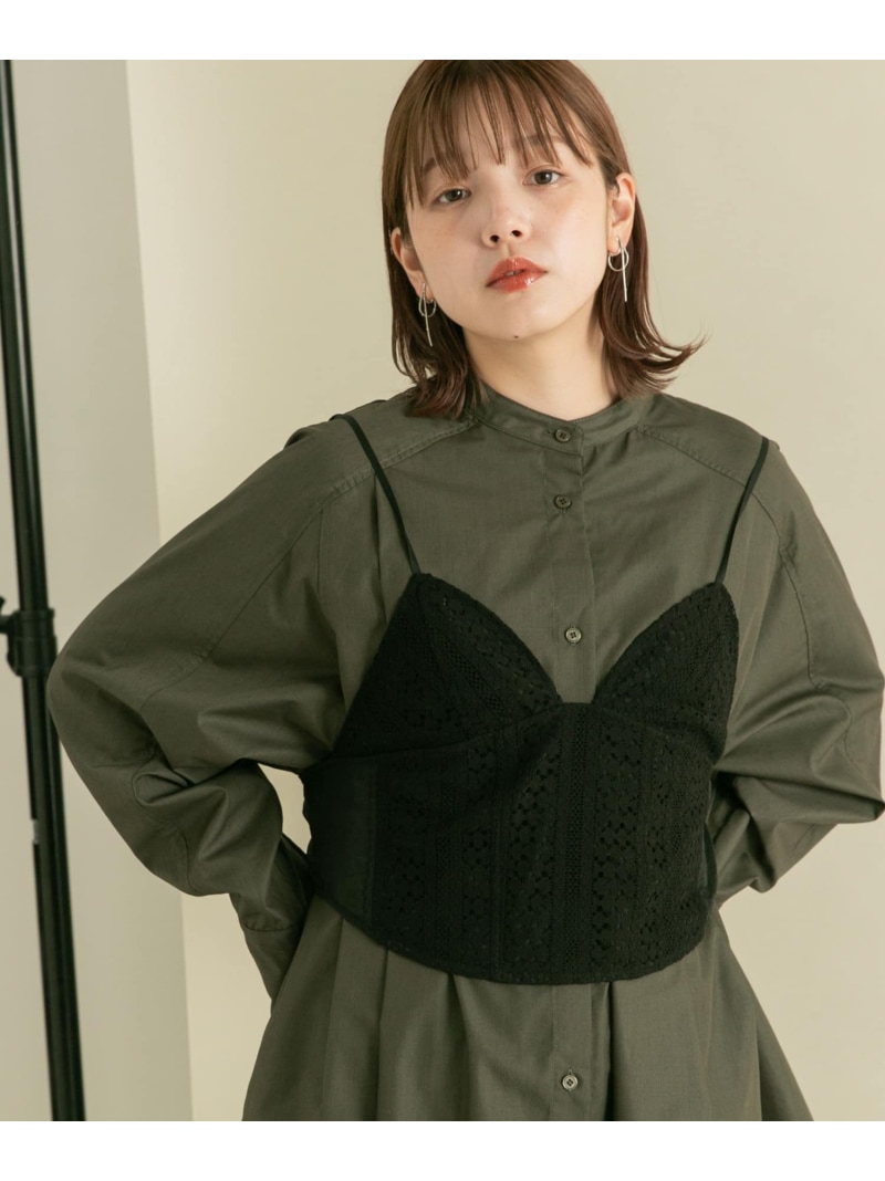 【楽天市場】【SALE／40%OFF】BACKリボンレースコルセット KBF ケービーエフ トップス その他のトップス ブラック ホワイト【RBA_E】[Rakuten Fashion ...