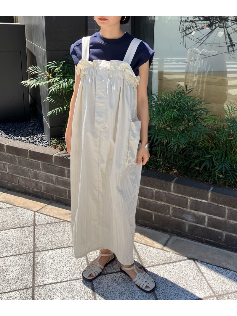 【楽天市場】【SALE／20%OFF】ミリタリーフリルジャンパースカート KBF ケービーエフ ワンピース・ドレス ワンピース ホワイト ベージュ グレー【RBA_E】【送料無料 ...