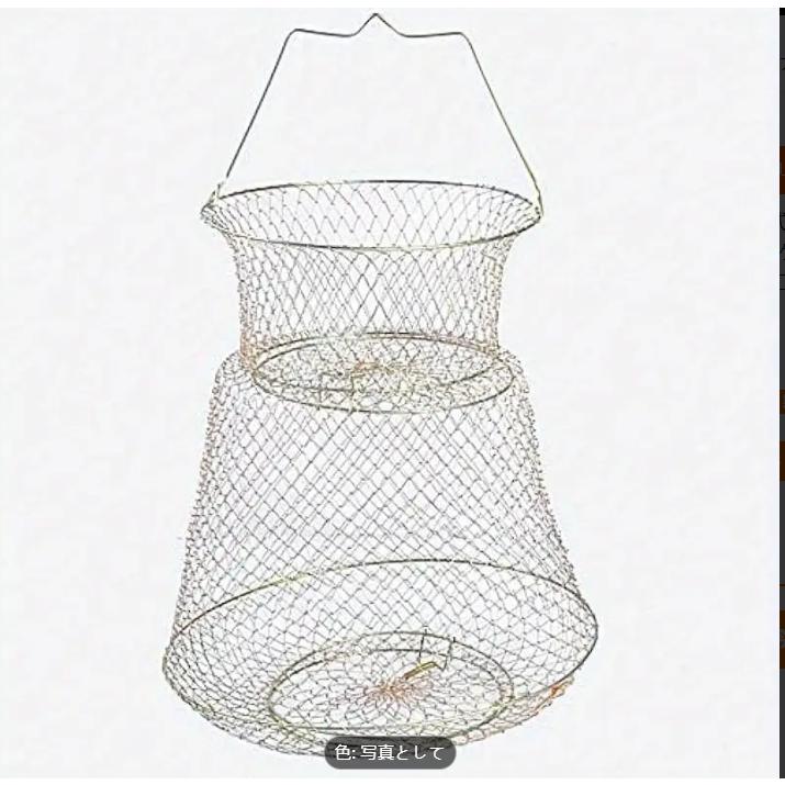 【楽天市場】折りたたみ式ポータブルスチールワイヤーフィッシングポットトラップネットクラブケージ - 重厚な青色メタルメッシュのカニ/エビ/魚用 ...