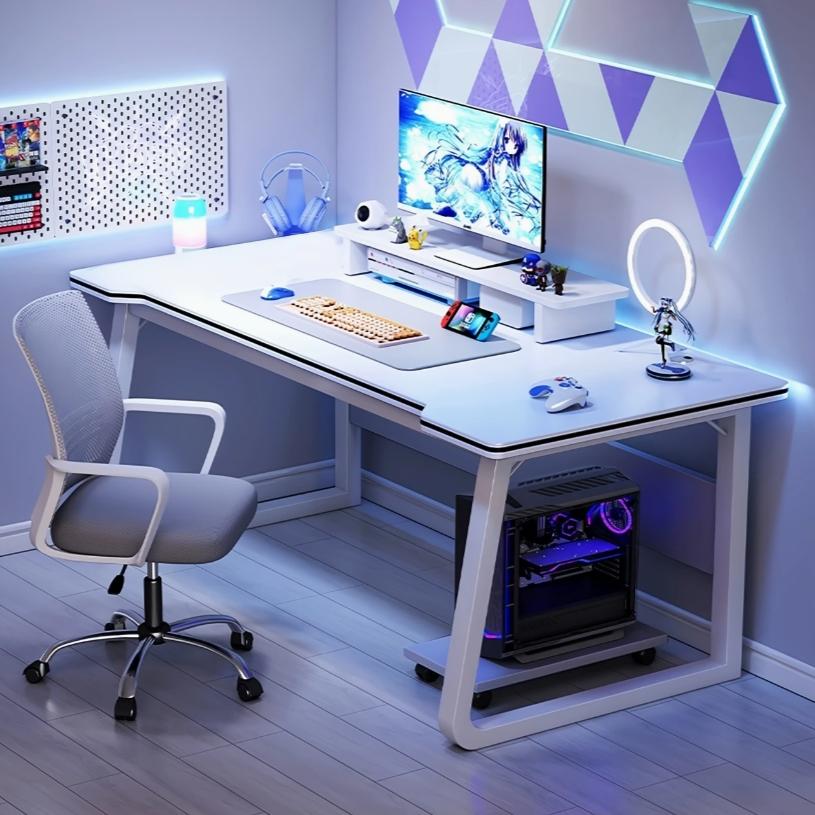 【楽天市場】コンピュータデスク PC デスク ゲームデスク組み立て簡単学習デスク学習デスク学習デスク家庭勤務ゲームデスクオフィスデスク：KC club