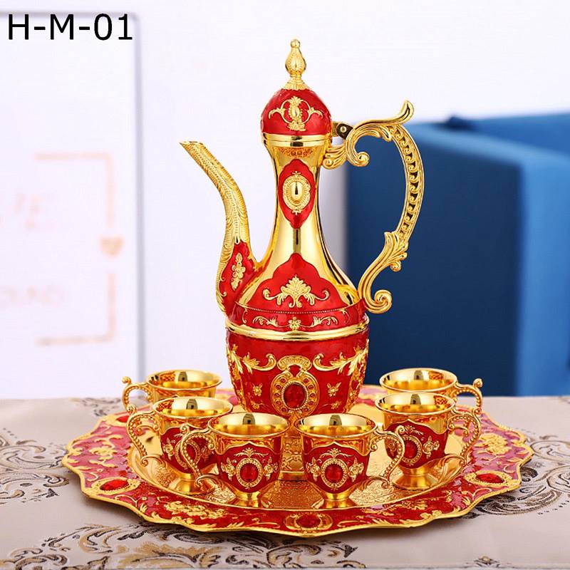 【楽天市場】8点セット 徳利セット とっくり ぐい呑み おちょこ 盃 セット 酒器セット 酒器揃 お酒入れ 浮き彫り 徳利+お猪口6個 トレー ...