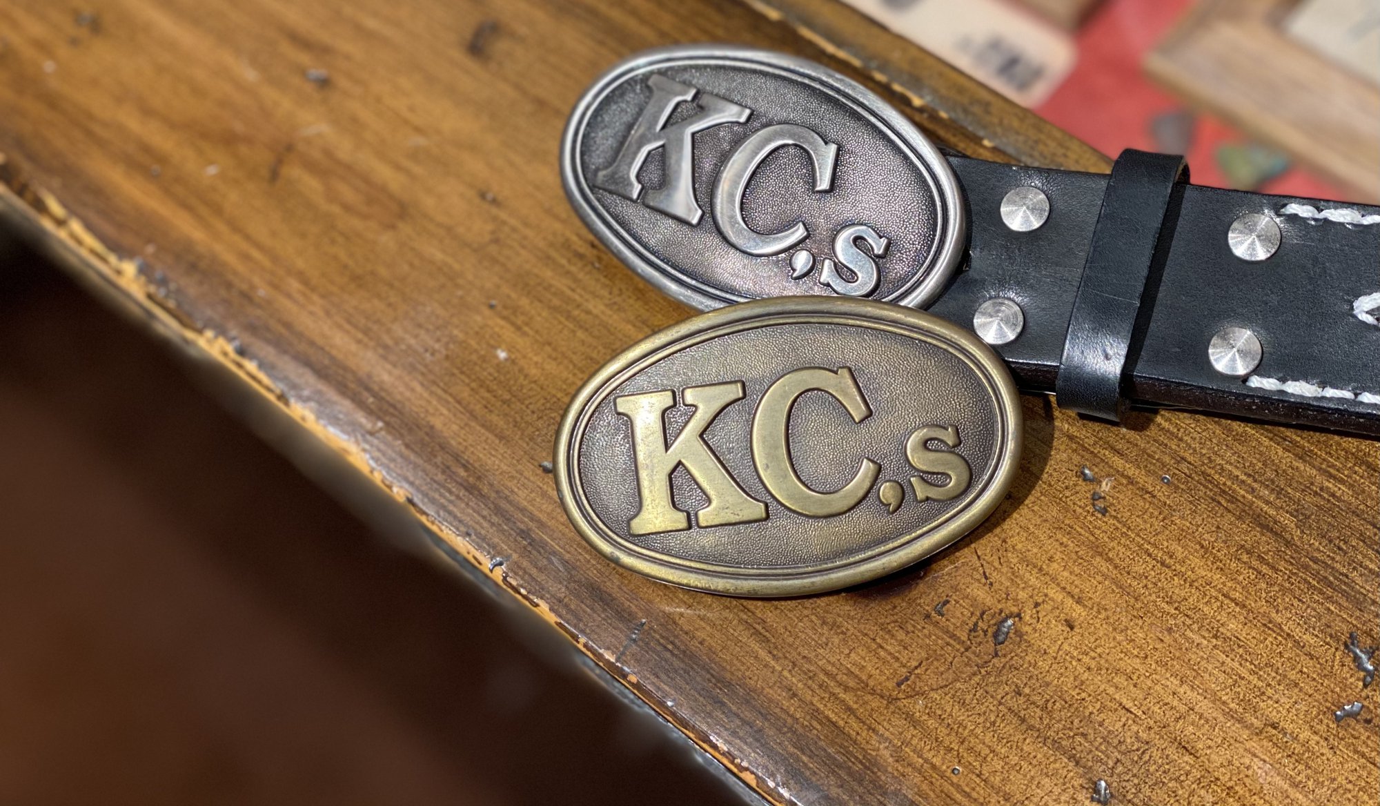 【楽天市場】KC,s ケーシーズ KCs ケイシイズ バックル KC,s トロフィー 38mm：KC.s Trading Post
