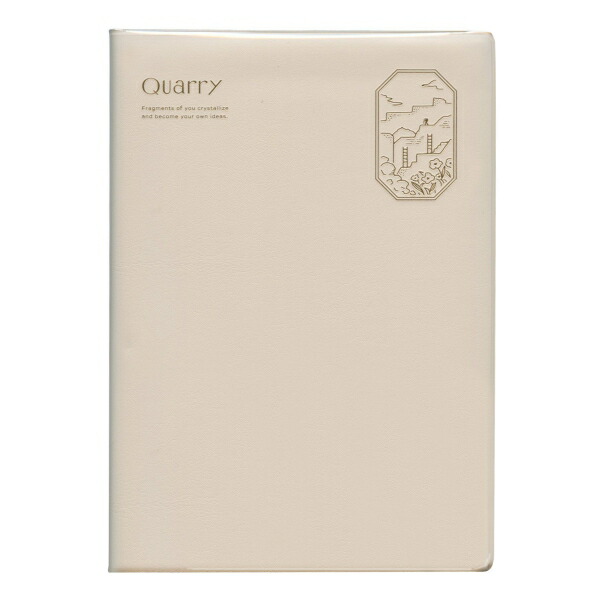 【楽天市場】Quarry notebook /クオリーノートブック B6【ivory】：文具・文房具のKDM 楽天市場支店