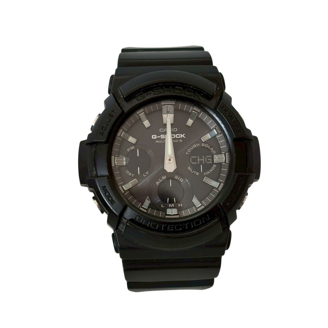 【楽天市場】[中古]【稼働品】CASIO カシオ G-SHOCK ジーショック GAS-100B 腕時計 時計 アクセサリー デジアナ タフ ...