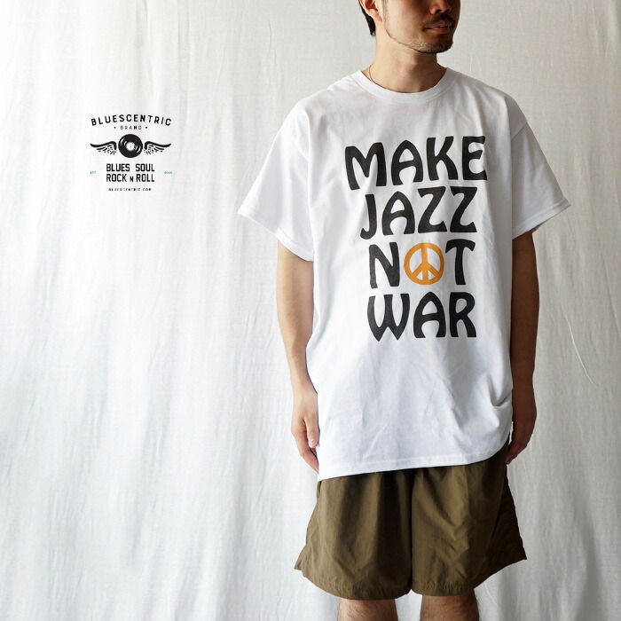 【楽天市場】BLUESCENTRIC ブルースセントリック バンドT バンT バンドTシャツ 半袖 ホワイト 白 プリントT オフィシャル ...