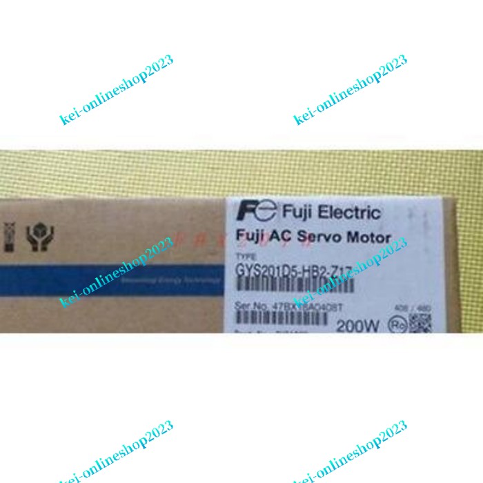 【楽天市場】【新品★送料無料】Fuji 1つのサーボモーターGYS201D5-HB2-Z17 【6ヶ月保証】：kei-onlineshop2023