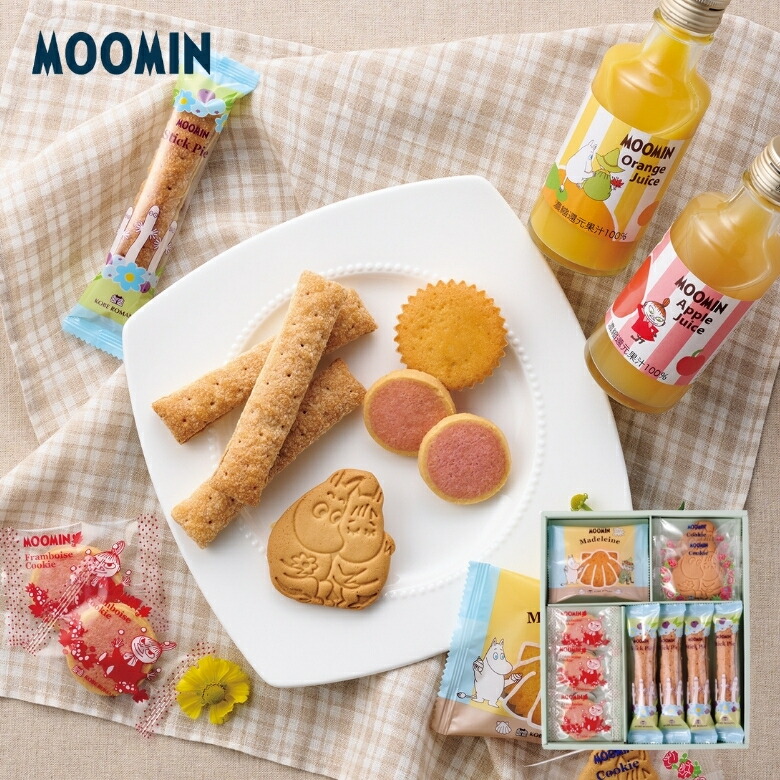 【楽天市場】【19日20時から★P5倍】スイーツ ギフト ムーミン スイーツセット MS-10N｜結婚内祝い 出産内祝い お祝い お礼 お返し 引き出物 ご挨拶 快気祝い 香典返し 記念日 ...