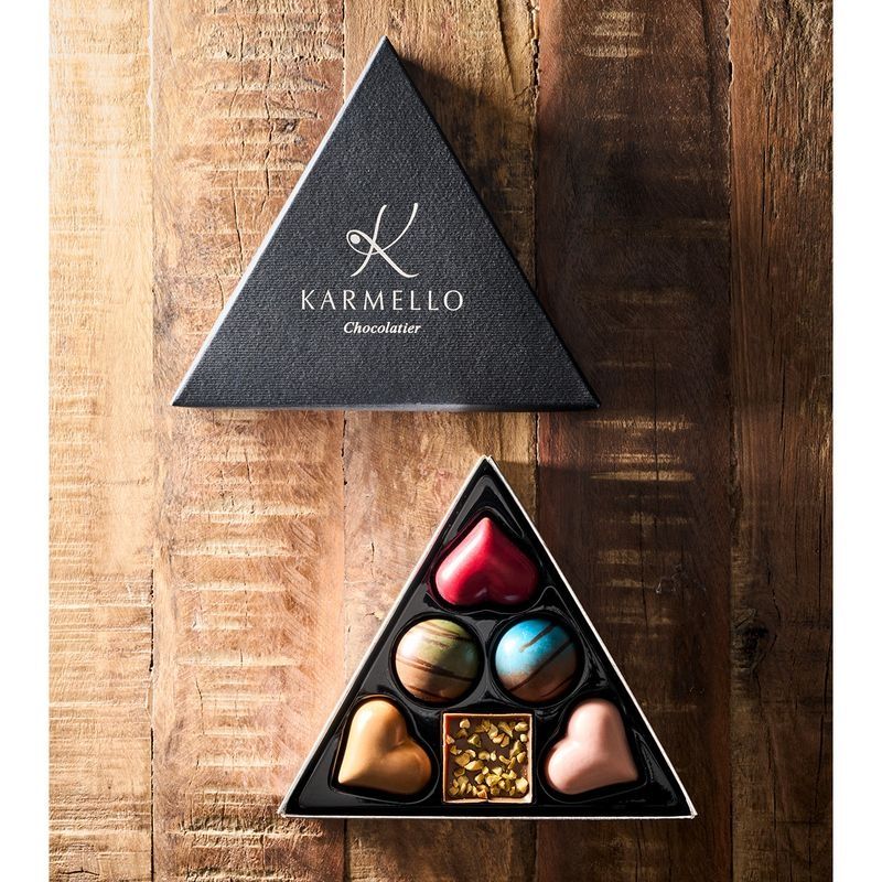 【楽天市場】【バレンタイン】バレンタイン ギフト 贈り物 ／2166[KARMELLO Chocolatier]カルメロトライアングル：京王 ...