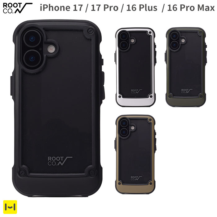 【楽天市場】iPhone17 iPhone17Pro iPhone16Plus iPhone16ProMax ケース ROOT CO. GRAVITY Shock Resist Tough ...