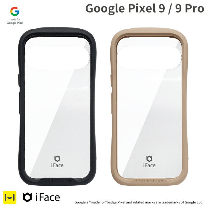 【楽天市場】iFace 公式 Google Pixel 9 / 9 Pro ケース iFace Reflection 強化ガラスクリアケース 透明 クリアケース【 クリア スマホケース アイ ...