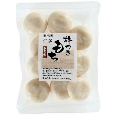 【楽天市場】【11/4以降発送】仁多の杵つきもち（丸餅）・玄米（380g）【木次乳業】【冬季限定】【お取り寄せ】【数量限定】1009839 ...