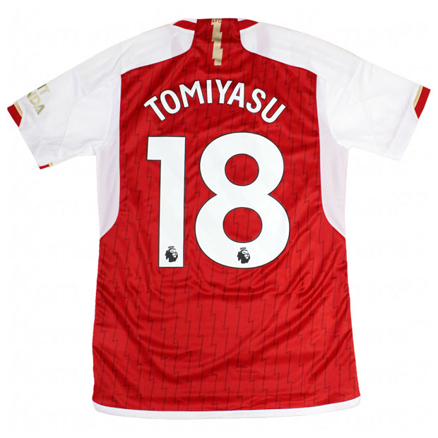 【楽天市場】【10/30までポイント5倍】アーセナル 23-24 ホーム 半袖レプリカユニフォーム 18.冨安健洋 【adidas|アディダス ...