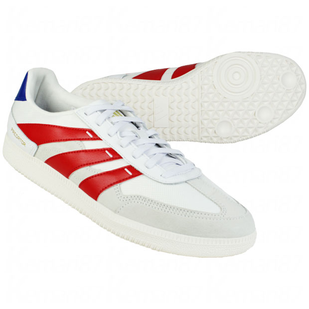 【楽天市場】【10/30までポイント5倍】プレデター 24 リーグ ロー フリースタイル フットウェアホワイト×ベタースカーレット ...