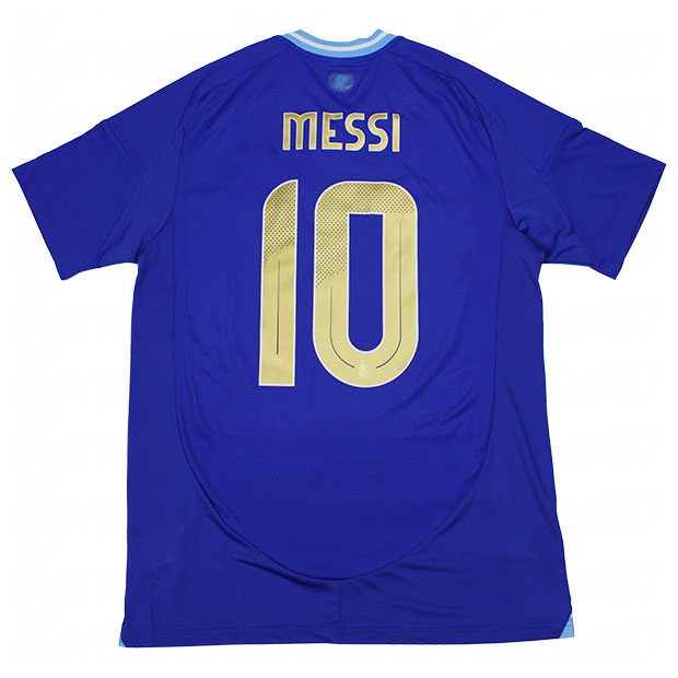【楽天市場】【10/30までポイント5倍】アルゼンチン代表 2024 アウェイ 半袖レプリカユニフォーム 10.メッシ 【adidas ...