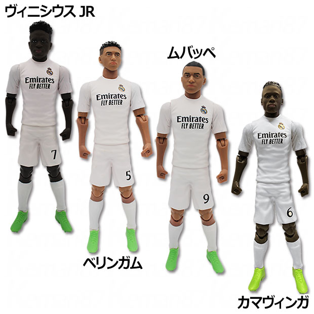 【楽天市場】【2/4 20時からポイント10倍】20cm Action Figure アクションフィギュア レアルマドリッド クラブチーム ...