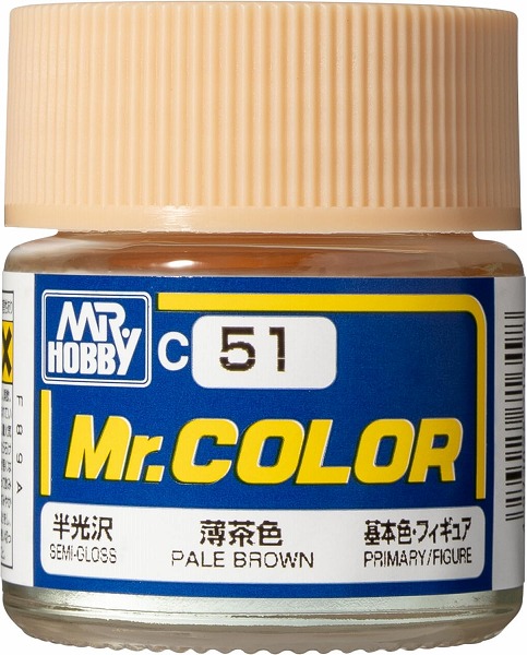 【楽天市場】塗料 C51 薄茶色【新品】 GSIクレオス Mr.カラー 【メール便不可】：ゲーム＆ホビー ケンビル Kenbill