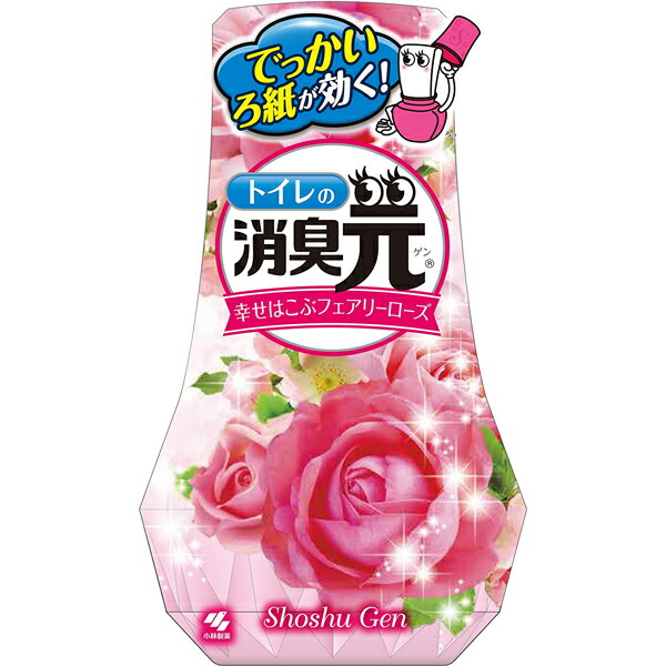 【楽天市場】トイレの消臭元 幸せはこぶフェアリーローズ 400ml：ケンコージョイ楽天市場支店