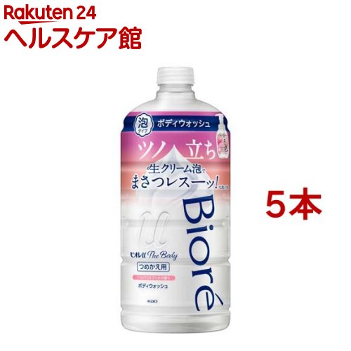 【楽天市場】ビオレu ザ ボディ 泡タイプ ブリリアントブーケの香り つめかえ用(780ml*5本セット)【ビオレUザボディ】：楽天24 ヘルスケア館