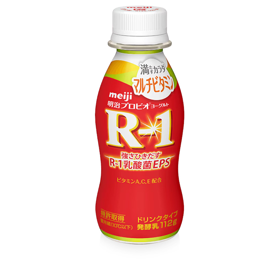 【楽天市場】明治プロビオヨーグルトR-1ドリンクタイプ 満たすカラダマルチビタミン 112g 24本 rー1 r1 R1 明治 R-1 ドリンク R1 ヨーグルト r1ヨーグルト アールワン ...