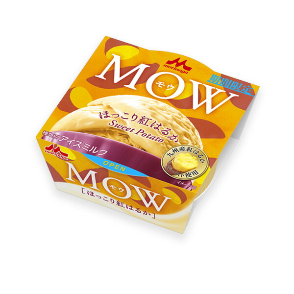 【楽天市場】森永乳業 MOW（モウ） ほっこり紅はるか 140ml 18個：健康屋 楽天市場店