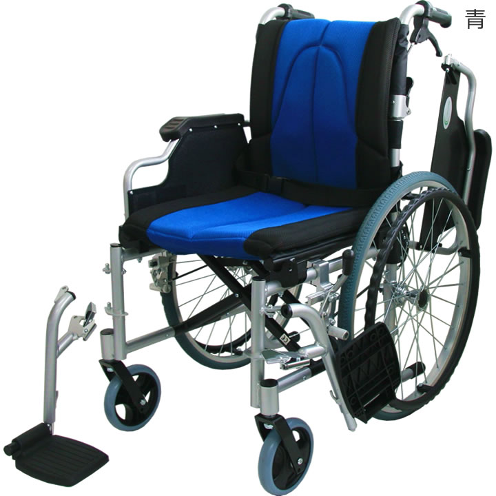 【楽天市場】車椅子 多機能 痛くならない～す 自走式 ひじ掛け跳ね上げ 車イス CUKY-900 【ノーパンクタイヤ】 【送料無料】 【軽量 折り畳み 折りたたみ】 【アルミ製車椅子 室内向け ...