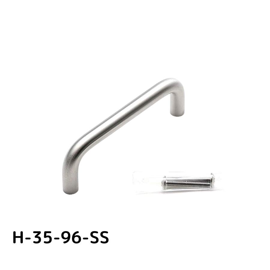 【楽天市場】スガツネ(LAMP) 100036723 H-35-96-SS/ステンレス鋼製ハンドル H-35-96-SS：建築金物おまかせ店