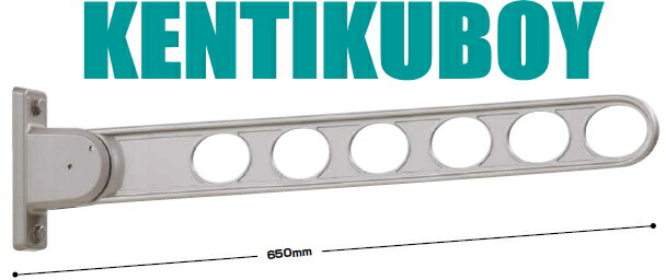 【楽天市場】川口技研 ホスクリーン 物干し 窓壁用ホスクリーン 新スタンダードタイプ650mm RK-65-ST/DB/PW/BL【1本単位】 626-629：ケンチクボーイ