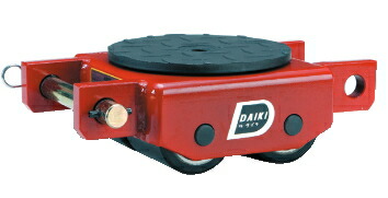 【楽天市場】ダイキ スピードローラー（低床タイプ） ダブル型4ローラー【能力5ton】 DUW-5P：ケンチクボーイ