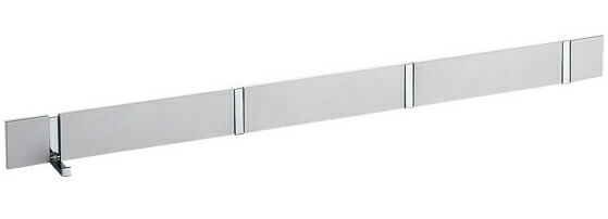 【楽天市場】KAWAJUN（カワジュン） ブラインドフック 4連フック AC-823-BC（シルバー+クローム） [サイズ:W700×H50×D12mm]【※メーカー取寄の諸経費が送料に含まれ ...