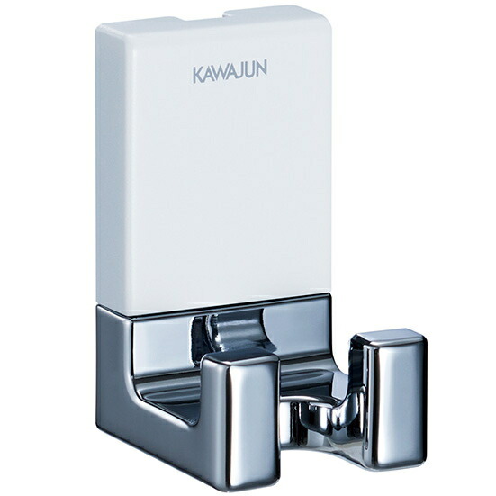 【楽天市場】KAWAJUN（カワジュン） フック SE-425-001C（セラミックホワイト+クローム）【※メーカー取寄の諸経費が送料に含まれております】：ケンチクボーイ