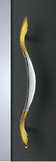 【楽天市場】UNION（ユニオン） ドアハンドル ブラス クロム＋ミラー T3105-15-002【内外/1組】：ケンチクボーイ