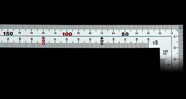 【楽天市場】シンワ測定 曲尺広ピタ シルバー 50cm 表裏同目 内目盛端面基点目盛JIS 10034：ケンチクボーイ