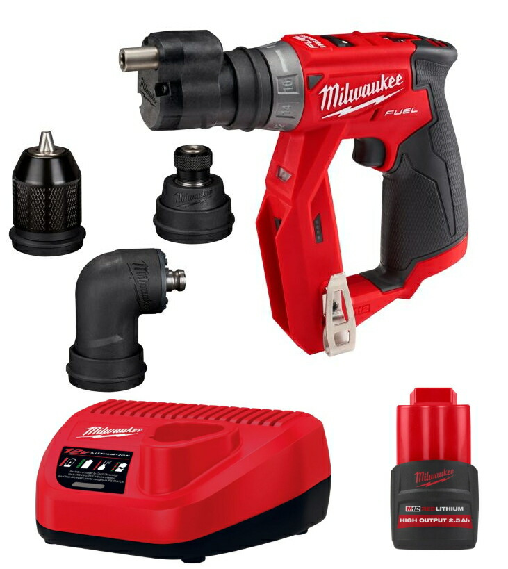 【楽天市場】ミルウォーキー M12 FUEL マルチドリルドライバー 2.5AH x 1キット M12 FDDXKIT-251X JP：ケンチクボーイ
