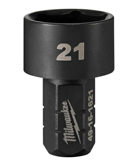 【楽天市場】ミルウォーキー INSIDER パススルーラチェット専用ソケット（非貫通タイプ） 21mm 49-16-1621：ケンチクボーイ