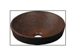 【楽天市場】KAKUDAI カクダイ 瑠珠 493-012-M 丸型手洗器（窯肌）：ケンチクボーイ