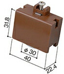 【楽天市場】YKK 雨戸戸車 104 [左右兼用・断熱雨戸7DA]：ケンチクボーイ