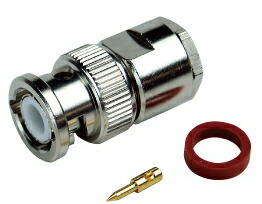 【楽天市場】DENSAN（デンサン/ジェフコム） BNC型ストレートプラグ 2個入 LBNC-5DS：ケンチクボーイ